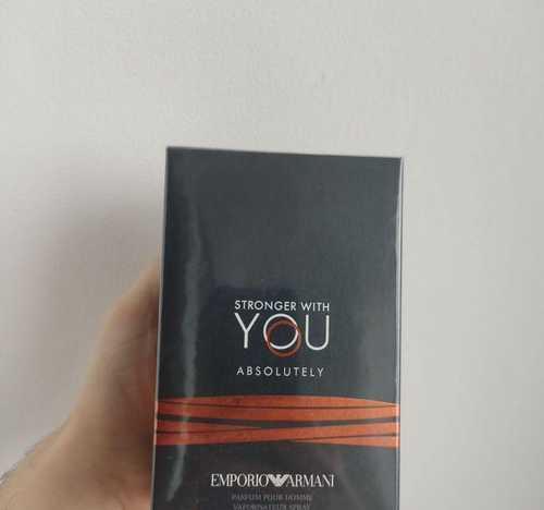 Armani stronger with you absolutely