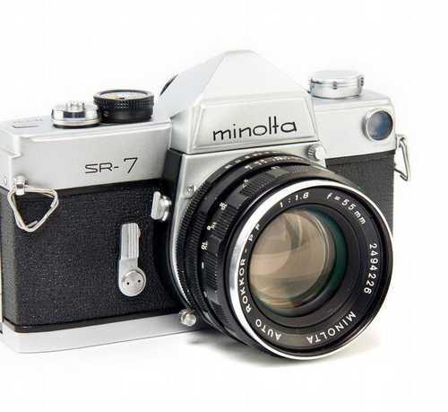 Minolta SR-7 + Minolta Auto Rokkor-PF 55mm f1.8