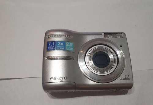 Фотоаппарат Olympus FE 210 винтаж для ретро фото