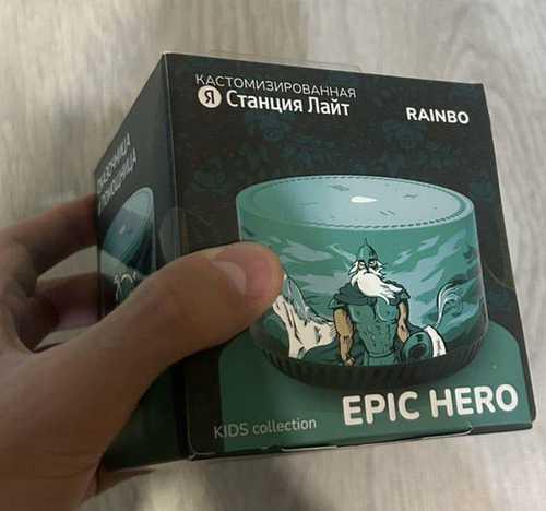 Умная колонка Яндекс, Rainbo "Epic Hero"