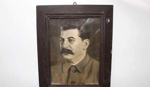 Фотография И. В. Сталина 1937г Ф. Кислов Оригинал