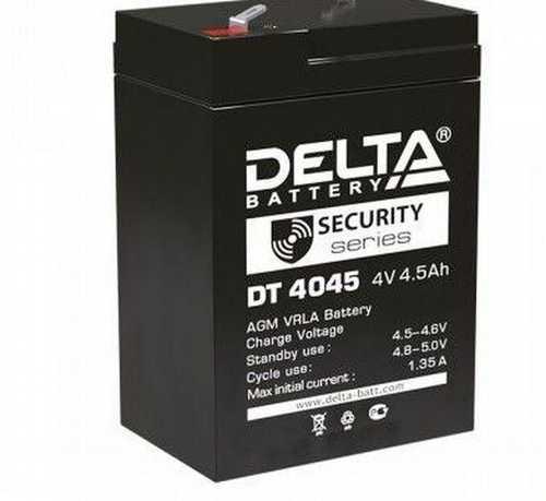 Аккумулятор Delta DT 4045 (47) (4V / 4.5Ah)