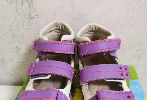 Ортопедические сандали для девочки 28
