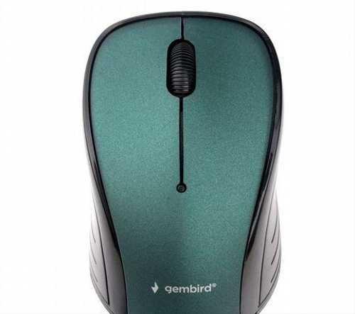 Мышь беспроводная Gembird musw-285, 2.4ггц, зелен