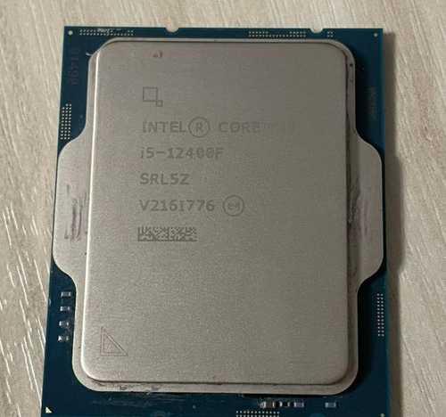 Процессор intel core i5 12400f с дефектом