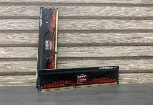 Комплект AMD dimm DDR3 16GB (2x8GB/1600MHz)