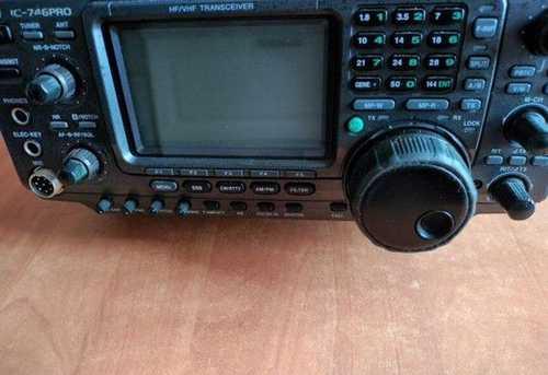 Вседиапазонный кв трансивер icom ic-746pro