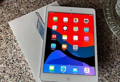 iPad mini белый 94 аккум Lte + коробка