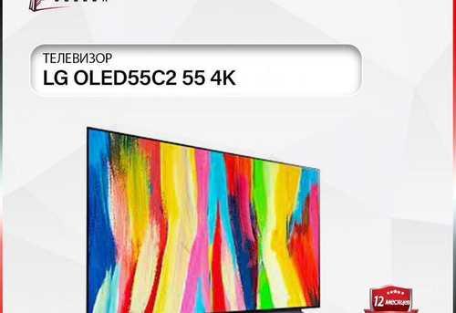 Телевизор LG oled55C2LB 55" 4K UHD, черный