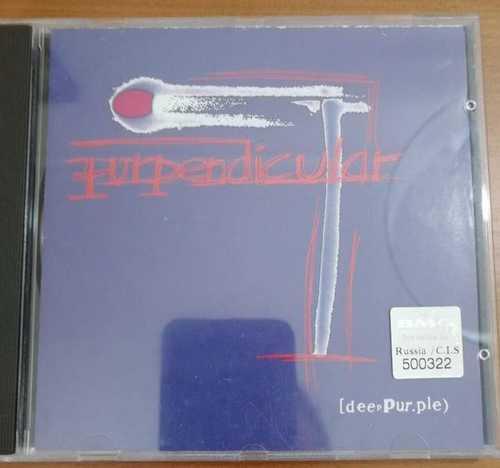 CD - Deep Purple Purpendicular BMG EC