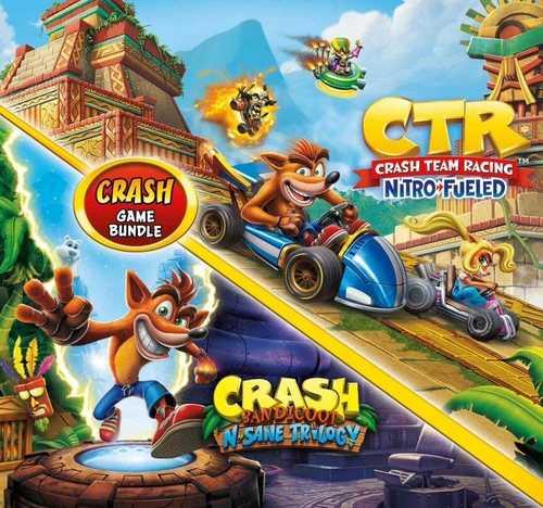 Crash Bandicoot Bundle на PS4/PS5 (цифр. версия)