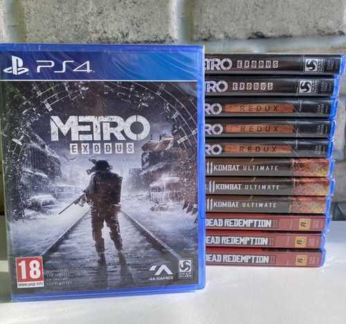 Metro Exodus PS4 Новый Диск