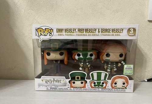 Funko POP Ginny Fred George 3 pack