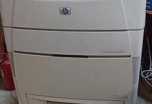 Цветной лазерный принтер А3 HP 5550