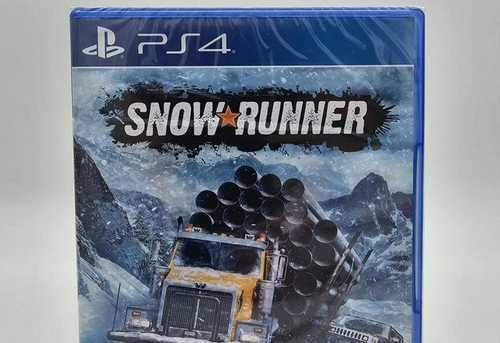 Игра SnowRunner (PS4, диск)