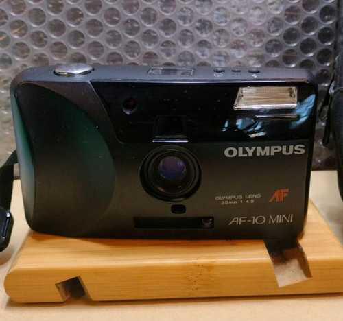 Пленочный фотоаппарат olympus af 10 mini