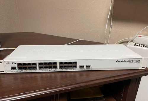 Kоммутатор MikroTik Cloud Router CRS326-24G-2S+RM