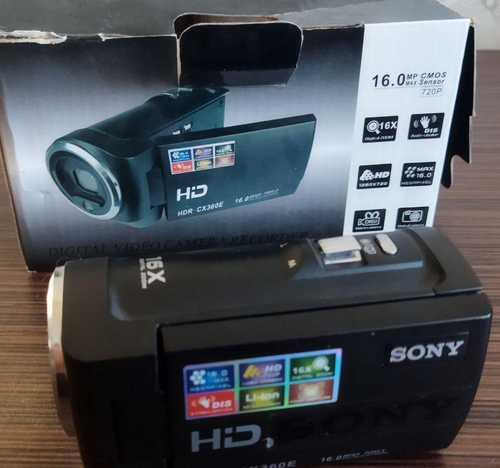 Видеокамера sony hdr cx360e