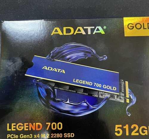 Накопитель SSD A-Data 512GB Legend 700 Gold M.2