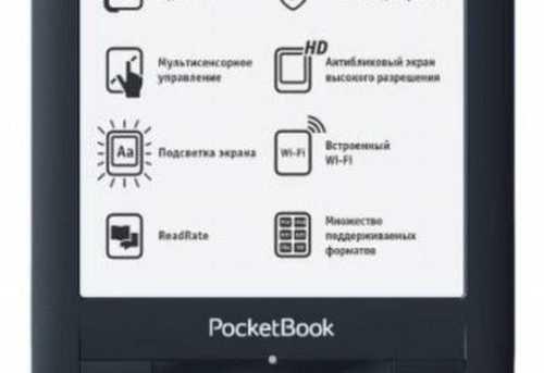 Электронная книга PocketBook 623 Touch 2 Черная