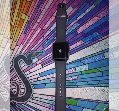 Часы apple watch 3 38 mm бу