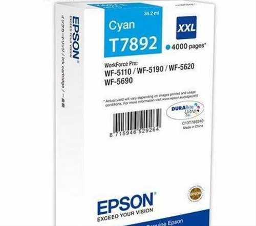 Струйный картридж Epson C13T789240 162701
