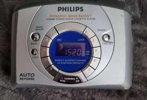Кассетный плеер Philips AQ6688