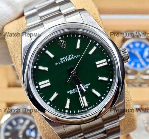 Rolex Oyster Green Мужские часы механические