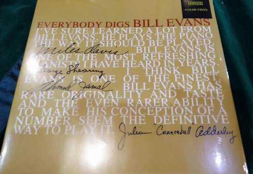 Everybody digs bill evans limited edition винил