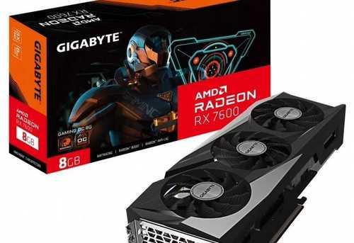 Видеокарта gigabyte Radeon RX 7600 GV-R76gaming