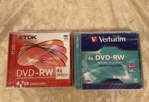 Dvd rw диски verbatium