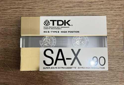 Кассета TDK SA-X 90 1988г