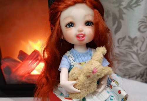 Кукла шарнирная бжд 16 см ооак баболи