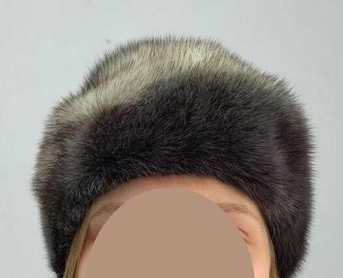 Шапка нат. норка р-р 56