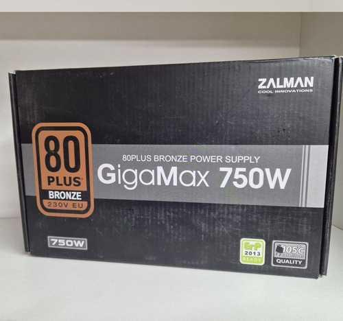 Блок питания zalman GigaMax 750w