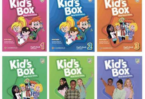 Kid's Box New Generation:1,2,3,4,5,6+flashcards