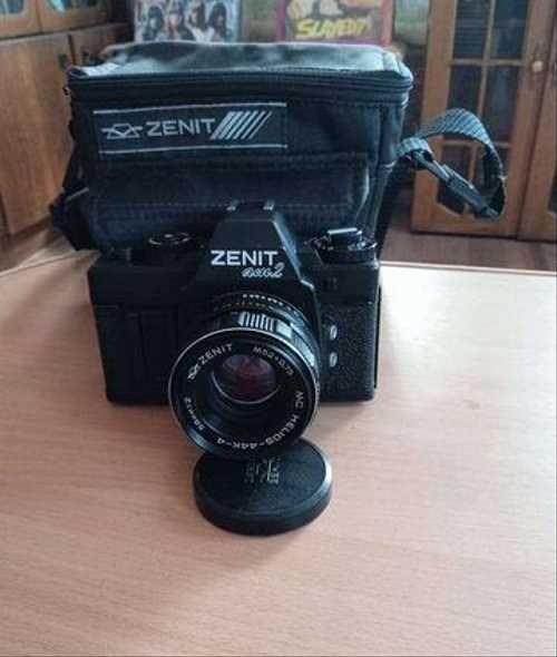Плёночный фотоаппарат zenit am,polaroid, kiev