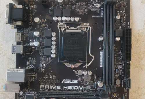 Материнская плата asus prime H510M-R LGA 1200