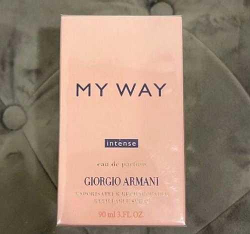 Giorgio armani my way intense