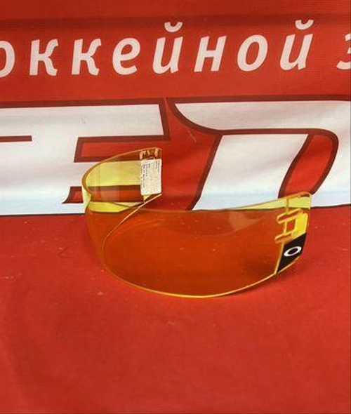 Хоккейный визор Oakley yellow