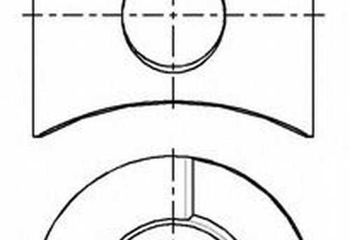 Поршень Даф 95 хф двигатель XE250 XE390 комплект