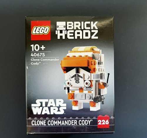 Lego 40675 Brickheadz Clone Commander Cody