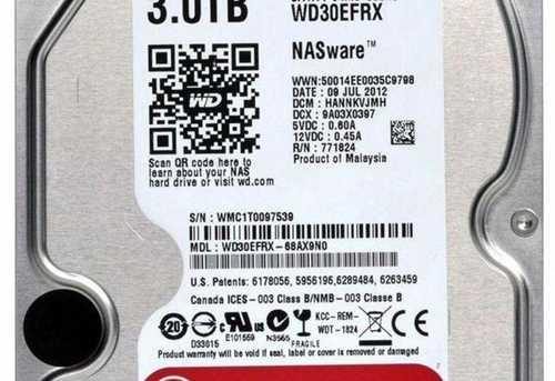 Жесткий диск Western Digital WD30efrx 3Tb sataiii
