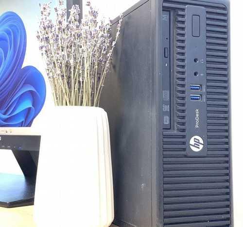 Офисный пк HP 2TB G4400