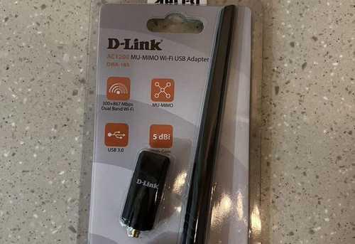 Сетевой USB-адаптер WiFi D-Link DWA-185