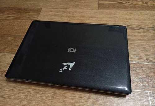 Ноутбук на i3-330m SSD 120гб, ddr3 2гб