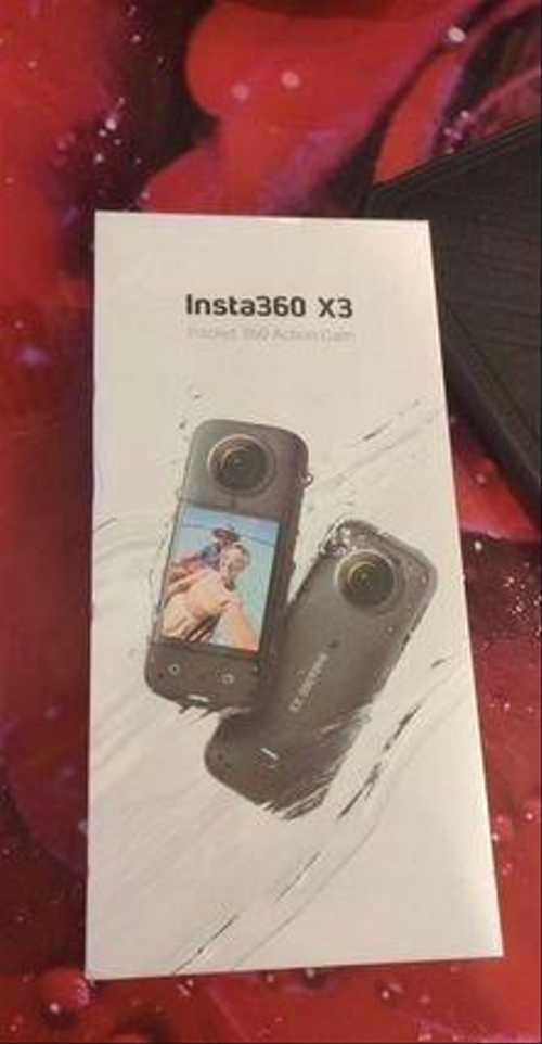 Экшен камера инста Insta 360 one x3