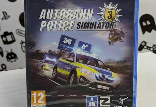 Autobanh police Simulator 3 PS4 New