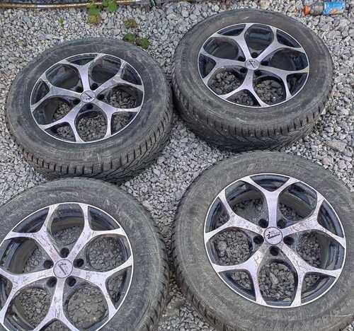 225/60 R17 Tigar ICE Зима Литые R17 pсd:5x114.3 ет