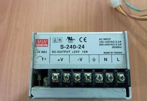 Блок питания Power Supply Unit S-240-24 и другое